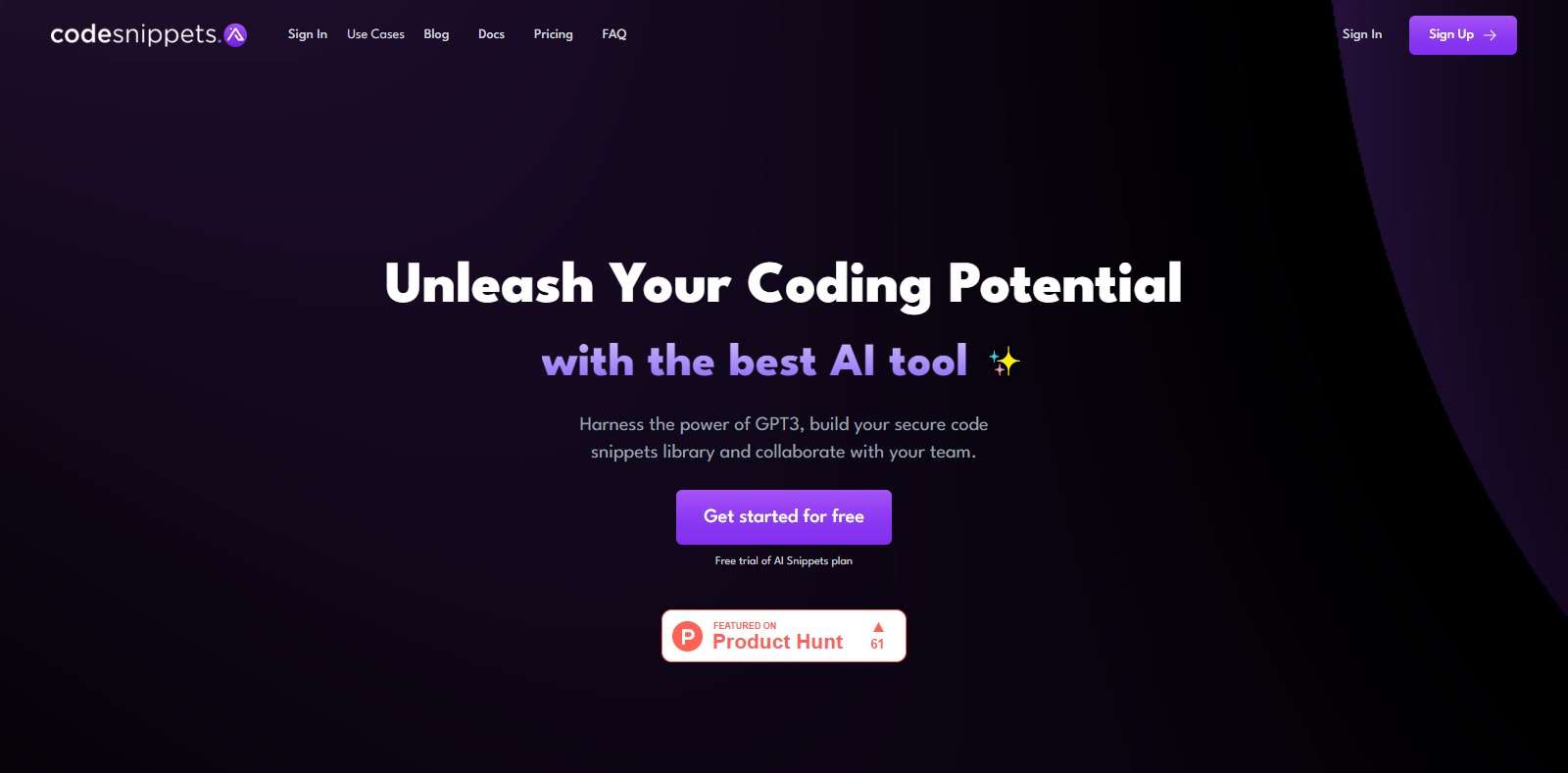 Codesnippets Ai Snippets Review : Pro Or Cons 2023 New Updated