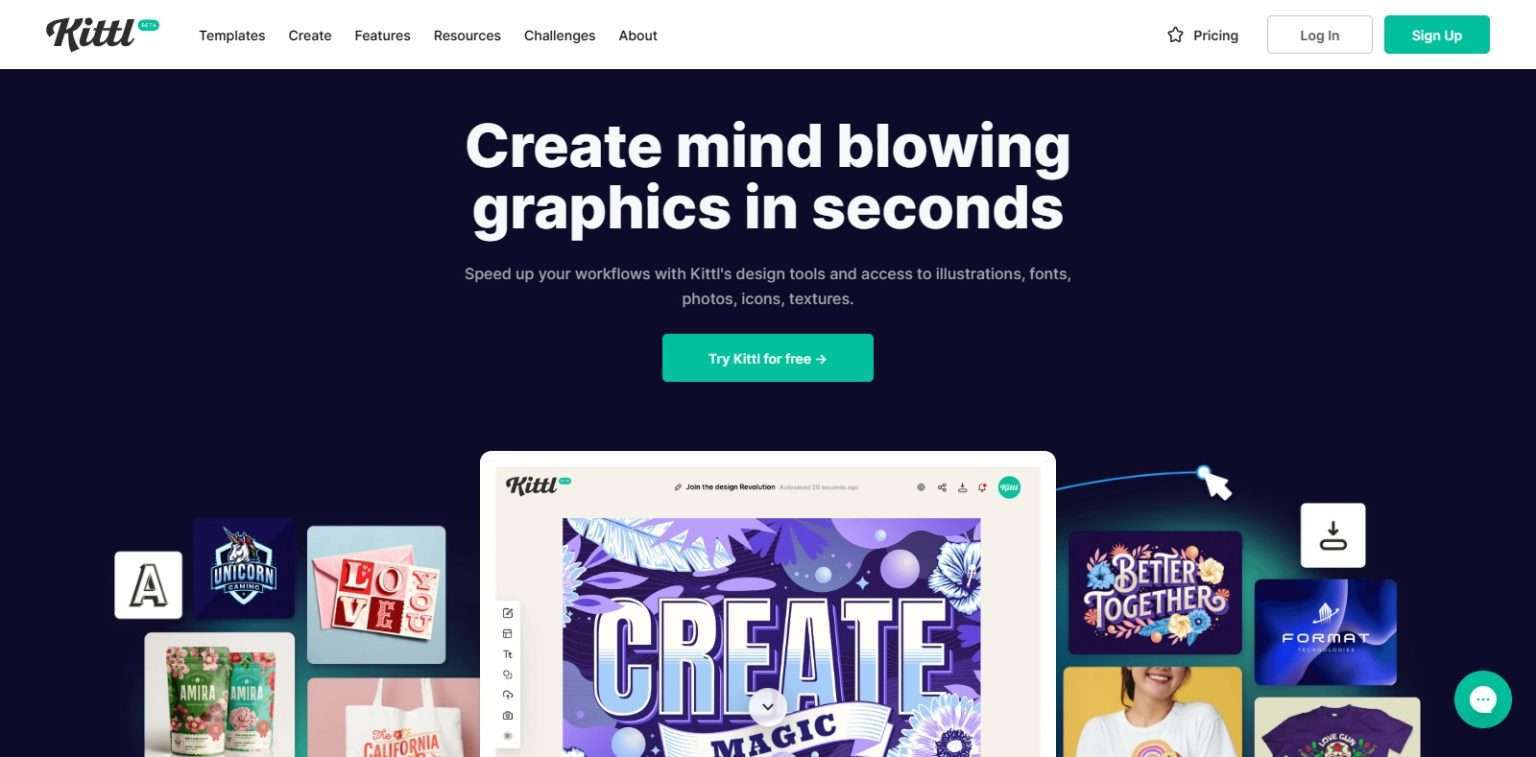 Kittl AI Graphics Design Review : Pro Or Cons 2023 New Updated