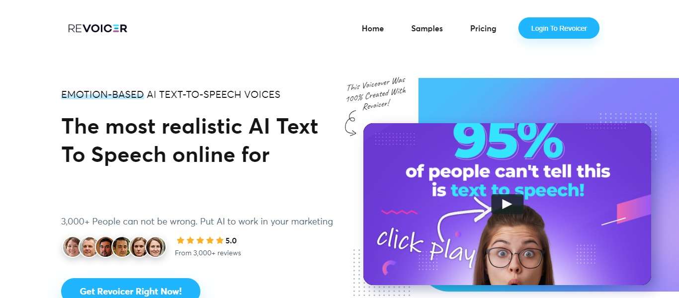 Revoicer Ai Text To Speech Tool Review : Pro Or Cons 2023 New Updated