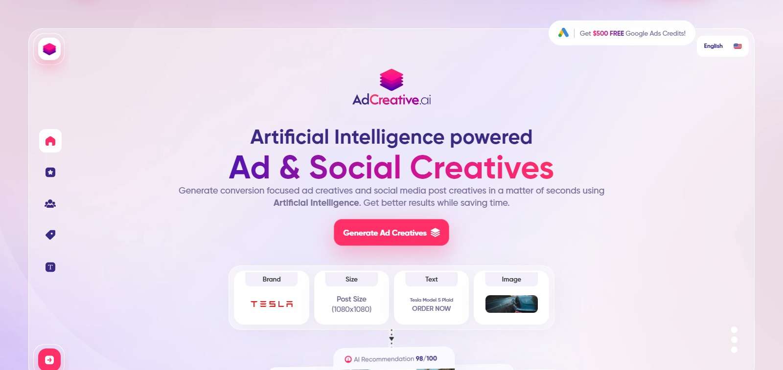 Adcreative Ai Ad & Social Creatives Tool Review : Pro Or Cons 2023 New Updated